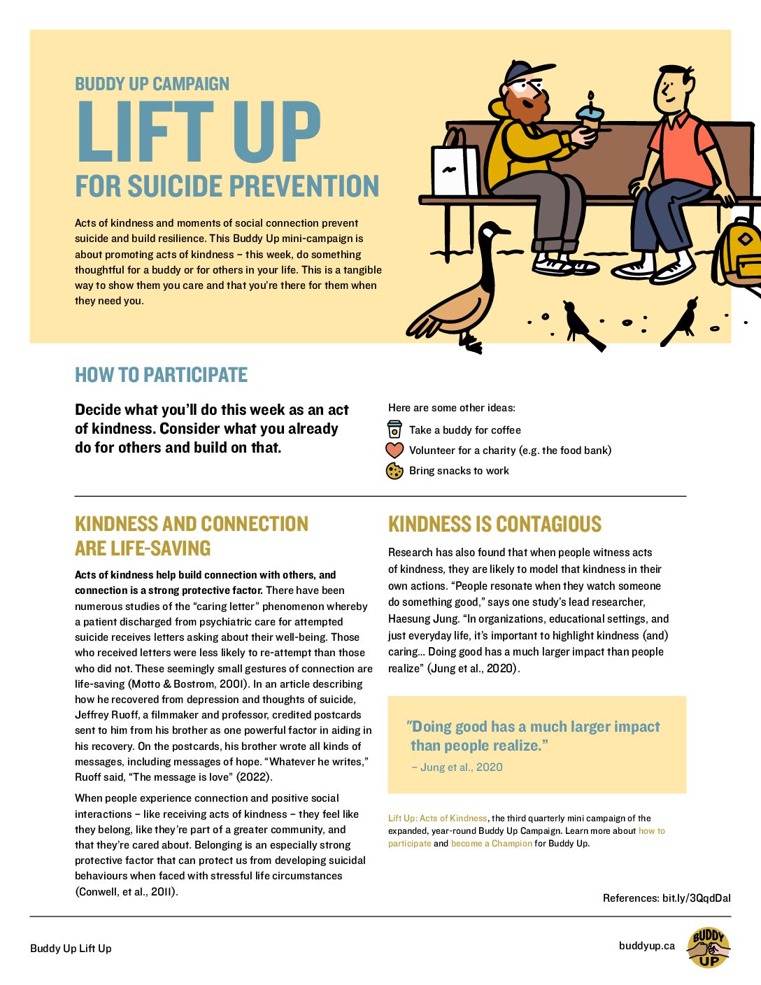 Lift Up for suicide prevention - Centre for Suicide PreventionCentre for Suicide Prevention